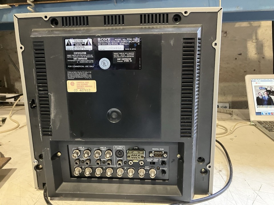 Vintage Sony PVM-1342Q Trinitron Retro Gaming Color Video Monitor | eBay