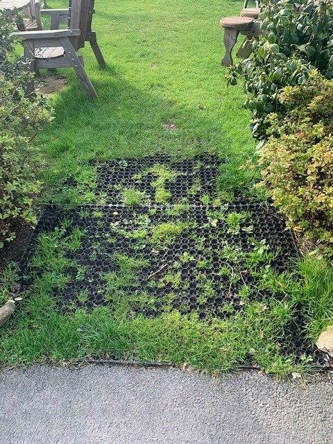 6 x 22mm Gateway Grass Mats 1mx1.5m Safety Rubber Matting Playground ...