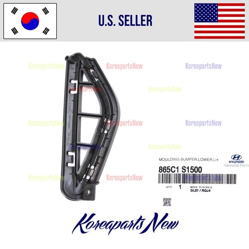 FRONT Bumper LOWER Air Molding Left + Right 2pcs ⭐OEM⭐ Santa Fe Hybrid ...