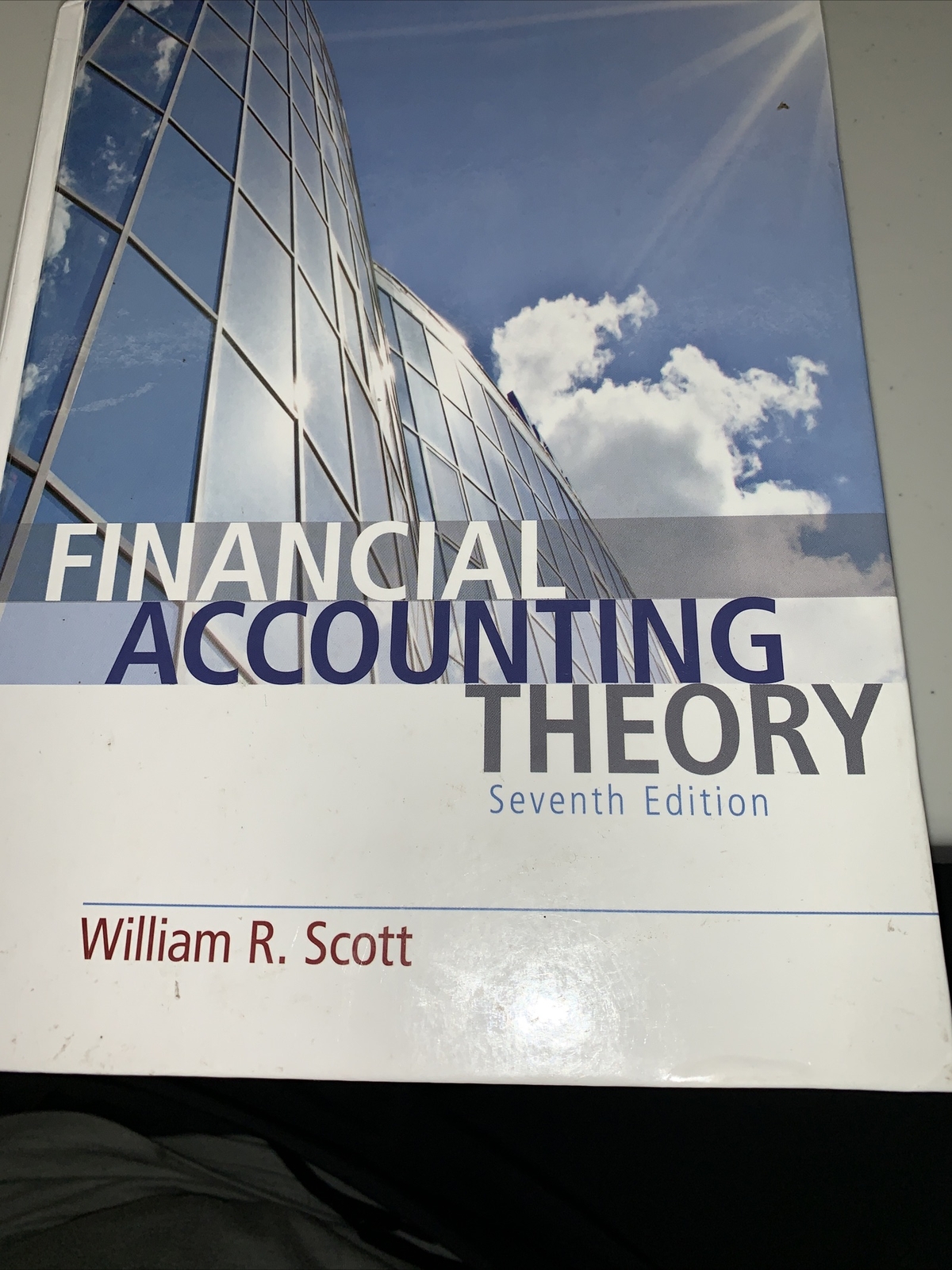 FINANCIAL ACCOUNTING THEORY (7TH EDITION) By William R. Scott ...