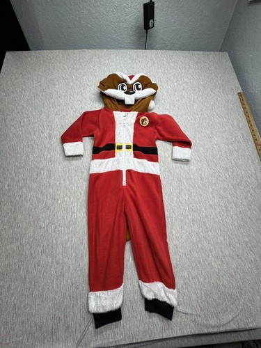 BUC-EES Bucky Beaver Santa CHRISTMAS MASCOT COSTUME Body Suit 3T | eBay