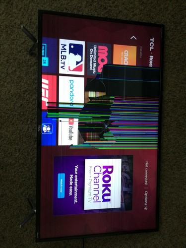 TCL 49S405 Broken LCD for parts only (complete) | eBay