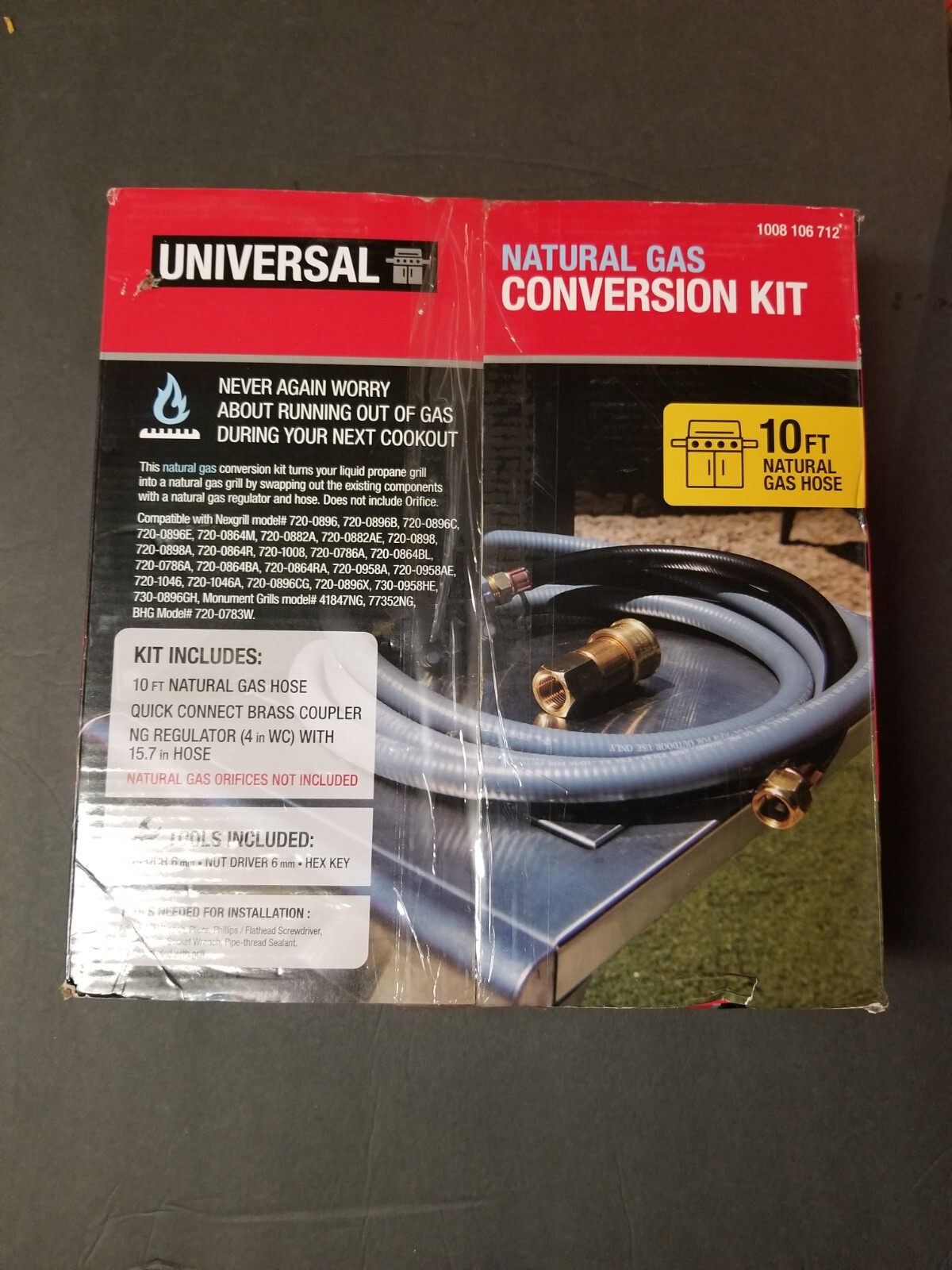 Universal Natural Gas Conversion Kit 1008 106 712 Convert Propane to ...