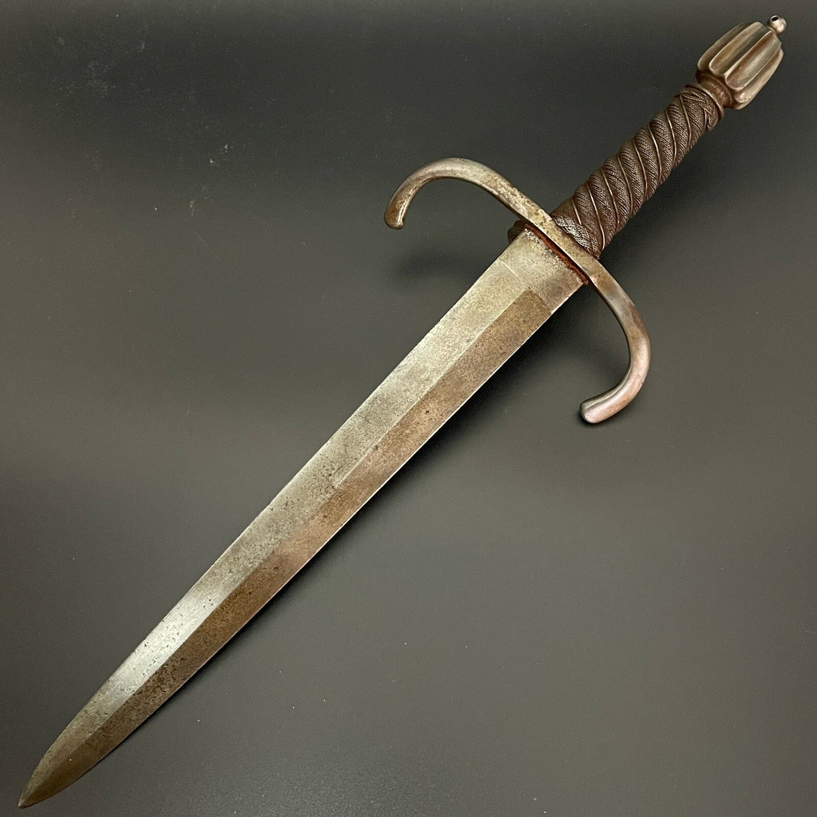 16th Century Antique Medieval Heavy Armor Piercing German Dagger Knife ...