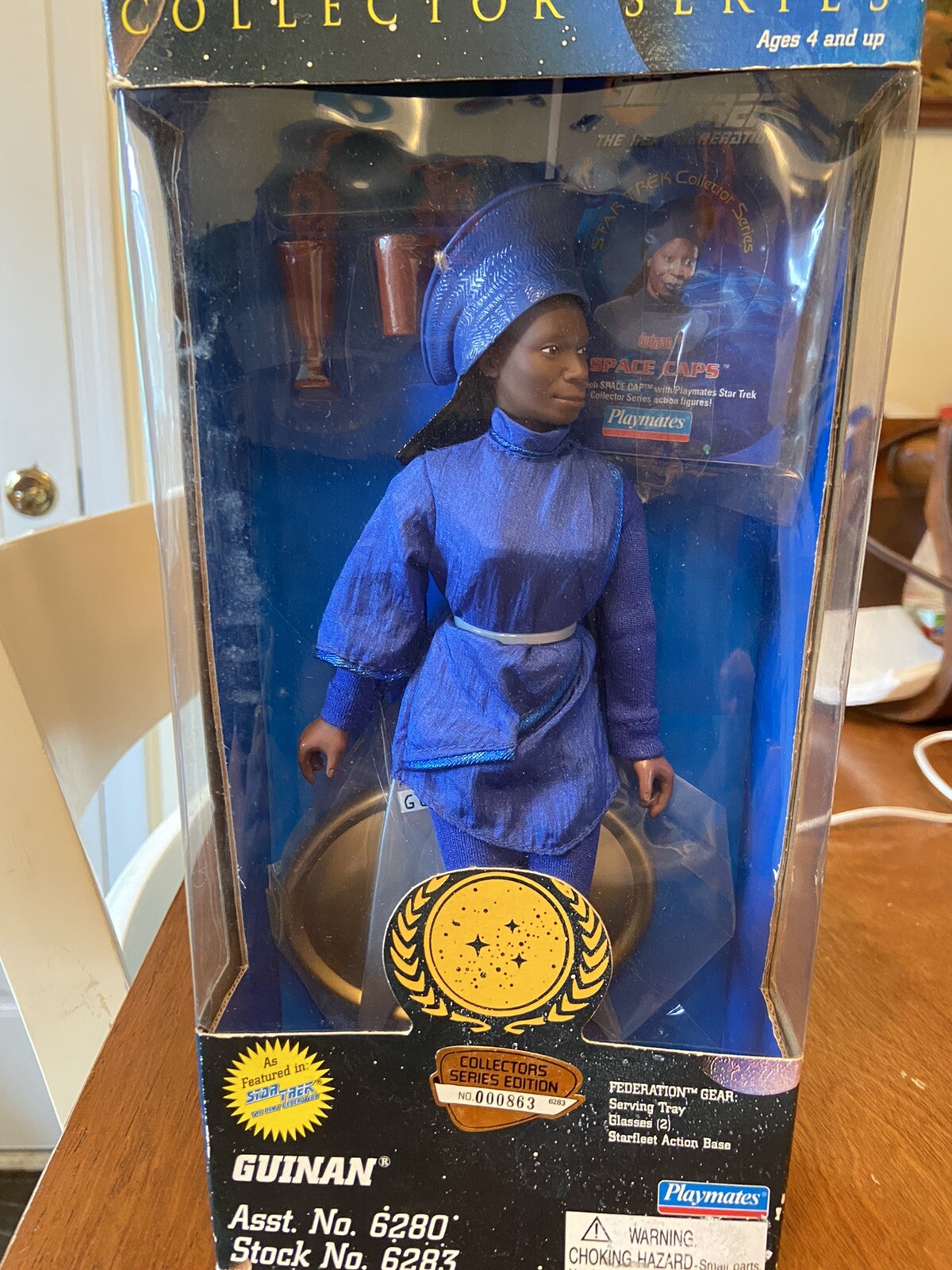 Star Trek TNG 9" Guinan (Low Collector #) | eBay