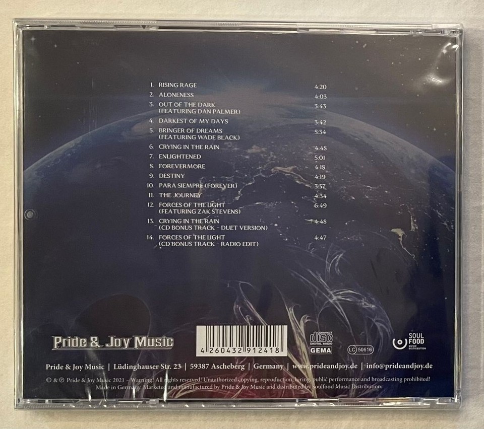 Tragedian - Seven Dimensions (Import CD - Power Metal) Zak Stevens ...