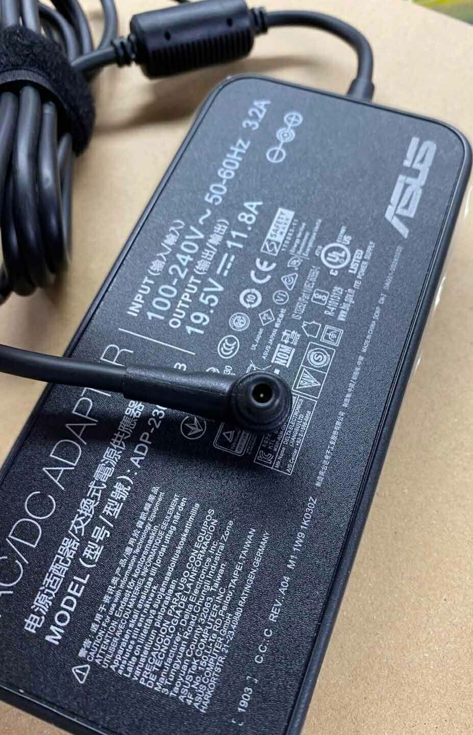 original 6.0mm 230W adapter fit Asus W700G3T-XH77 W700G3T-XH99 NEW ...