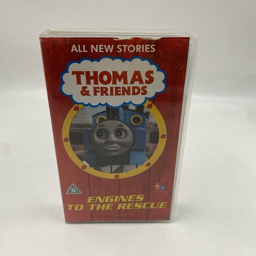 THOMAS & FRIENDS ALL NEW STORIES ENGINES TO THE RESCUE VHS VIDEO TAPE ...