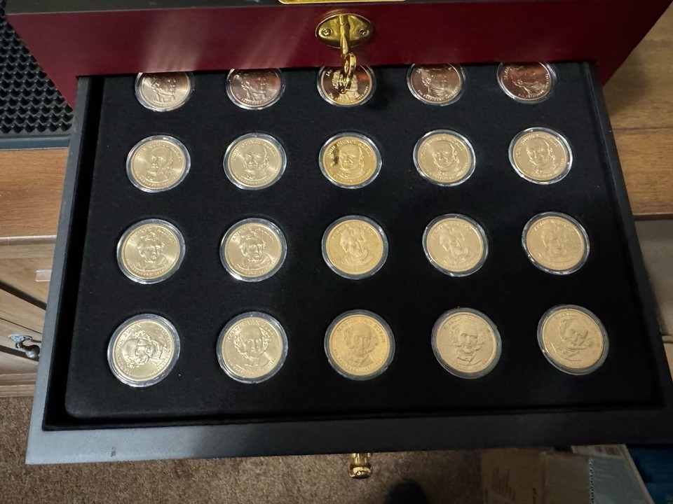 CSN Ultimate Presidential Dollar Coin Collection 2007 to 2011 - 100 ...