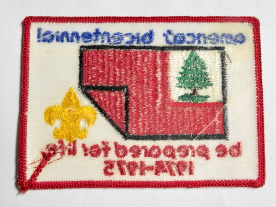 BSA BOY SCOUTS Patch America's Bicentennial Be Prepared For Life 1974 ...
