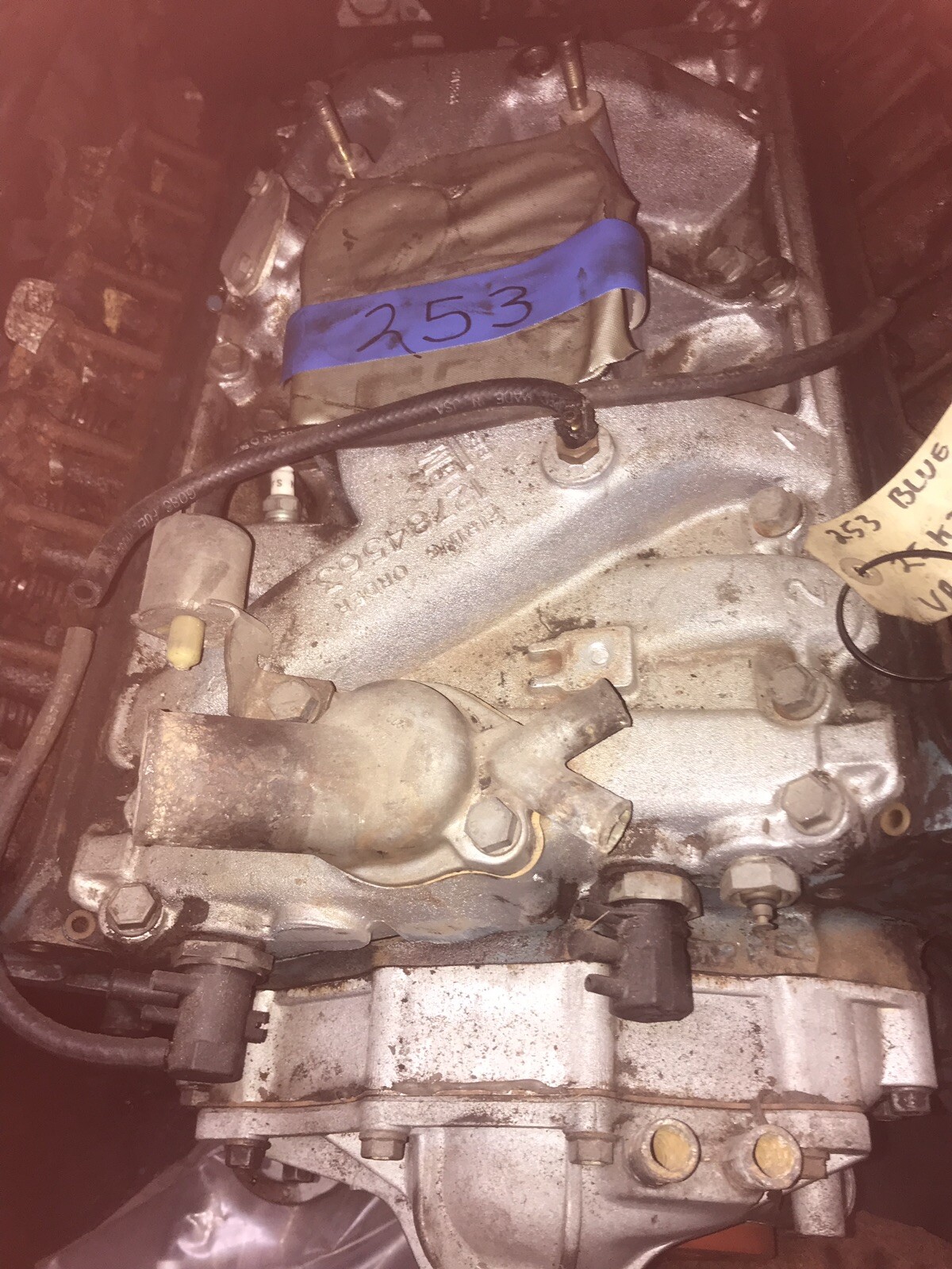 Commodore vc vh V8 253 MOTOR ENGINE number VR . VH Commodore 4.2 vc8 ...