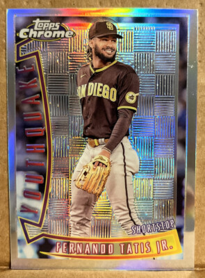 Fernando Tatis Jr 2022 Topps Chrome Sonic Youthquake Refractor #YQ-27 ...