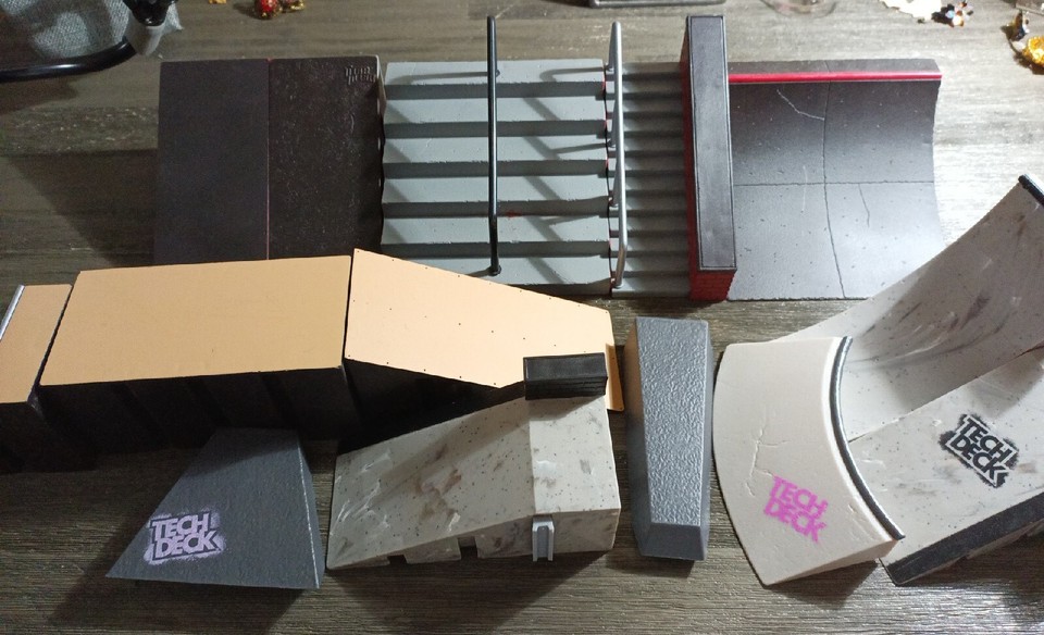 Huge Lot Of Tech Deck Boards And Ramps Tools Etc | eBay