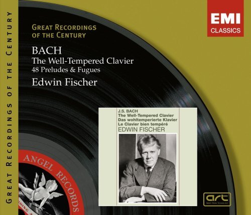EDWIN FISCHER BACH - Bach: The Well Tempered Clavier - 3 CD - Box Set ...