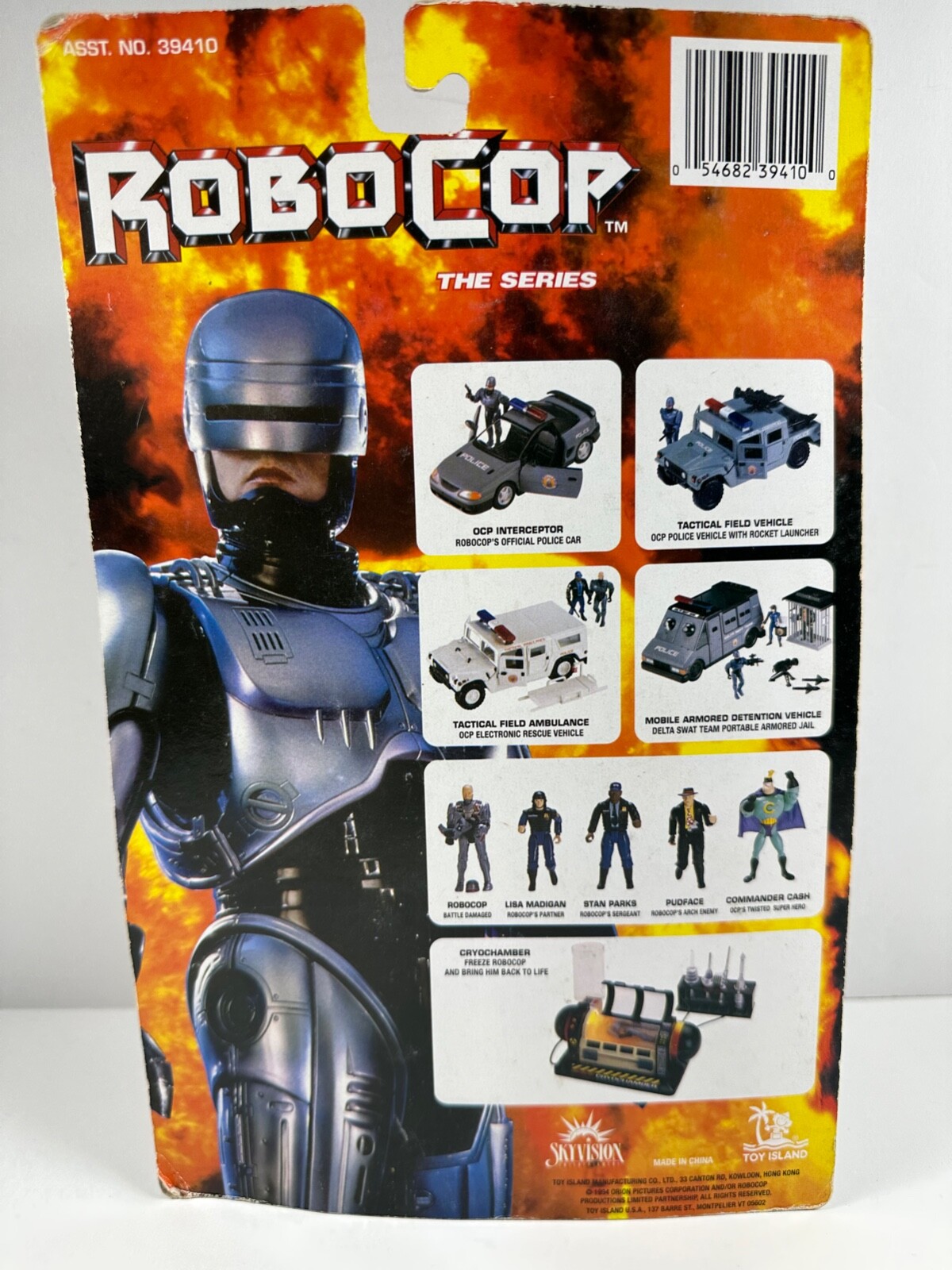 RoboCop The Series Pudface w/weapons Action Figure Toy Island 1994 | eBay