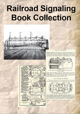 Railroad Signaling Signal - 17 Vintage Book Collection on CD - D229 | eBay