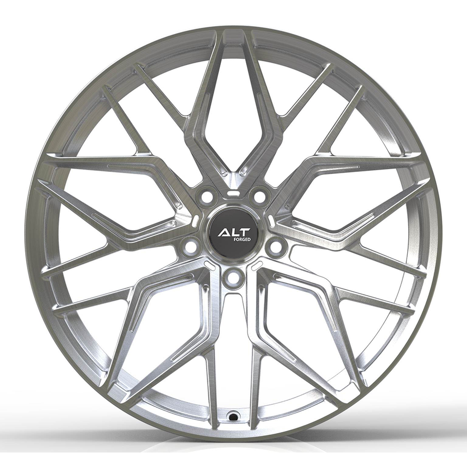 19" 20" ALT20 Forged Brushed Aluminum wheels for C8 Corvette Z51 ...