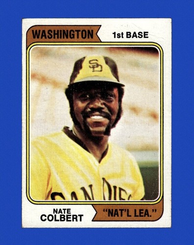 1974 Topps Set-Break #125 Nate Colbert LOW GRADE (crease) *GMCARDS* | eBay