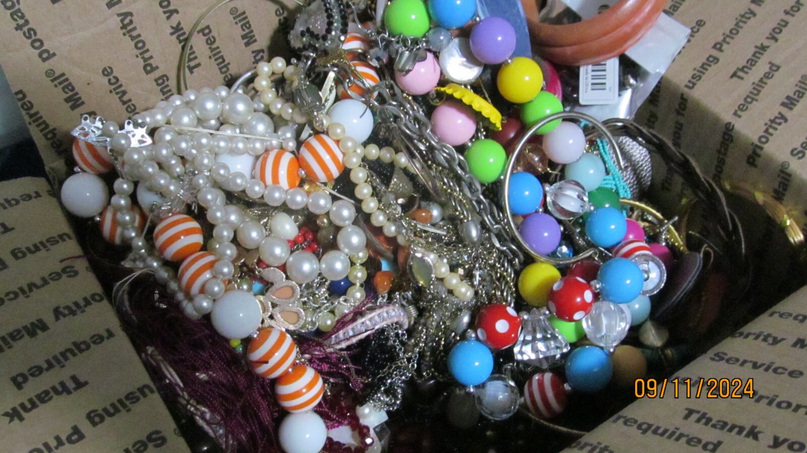 NEW VINTAGE 10 lb. lot of most WEARABLE junk drawer jewelry GOOD LOT | eBay