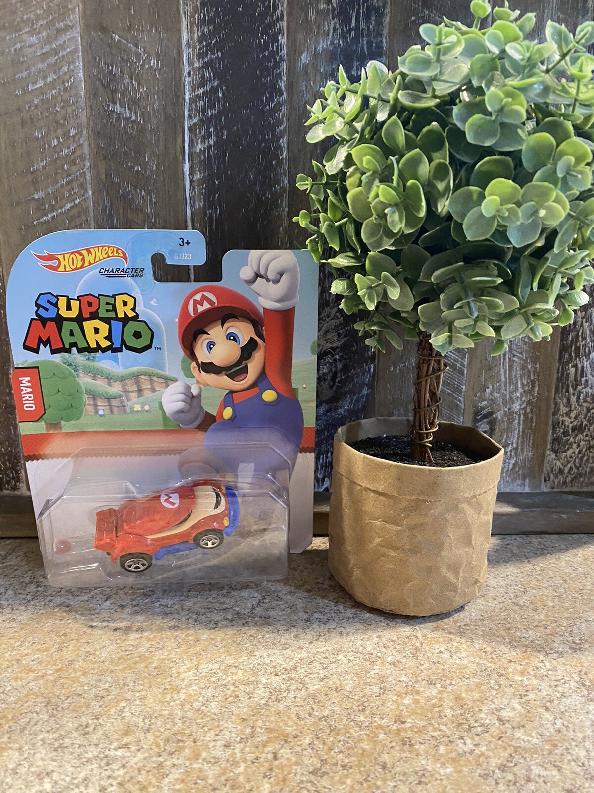 Hot Wheels Super Mario Character Cars Mario Diecast Car [2021 ...