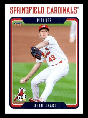 2023 Choice, Springfield Cardinals Logan Gragg RC Rookie Card AA | eBay