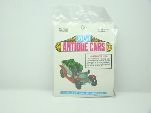 LION PEUGEOT DE 1908 - MINI ANTIQUE CARS - MAQUETTE NEUVE - CADEAU ...