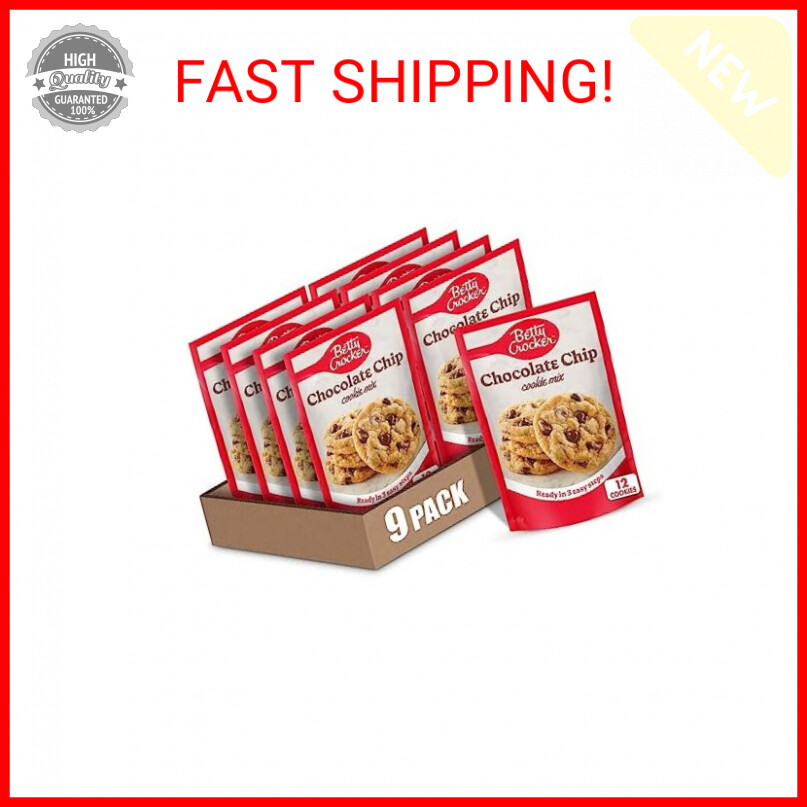 Chocolate Chip Cookie Mix - Makes 2-inch Cookies - 7.5 oz (Pack of 9 ...