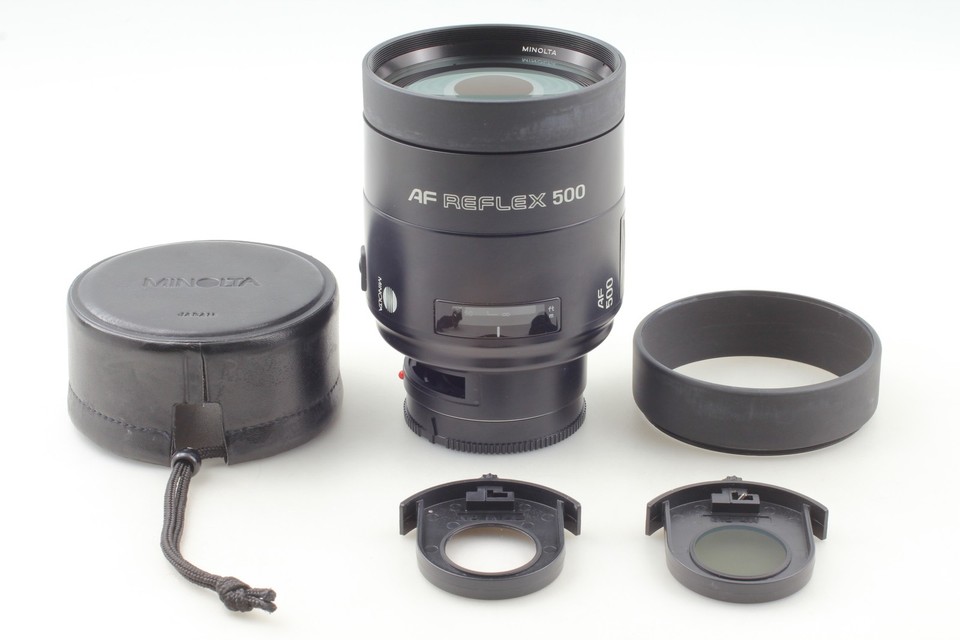 [Optics Near MINT] Minolta AF Reflex 500mm f8 Sony Minolta A Mount Lens ...
