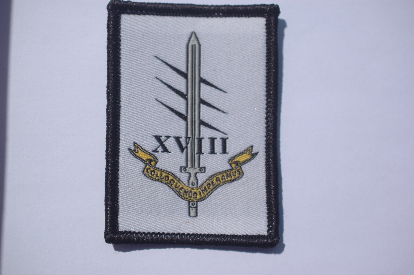 British Army - 18 ( UKSF ) Signal Regiment - SewOn Morale Patch ...