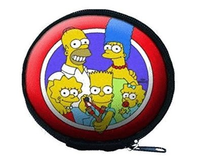 The Simpsons Earbuds with Zippered Case by Spoontiques | eBay
