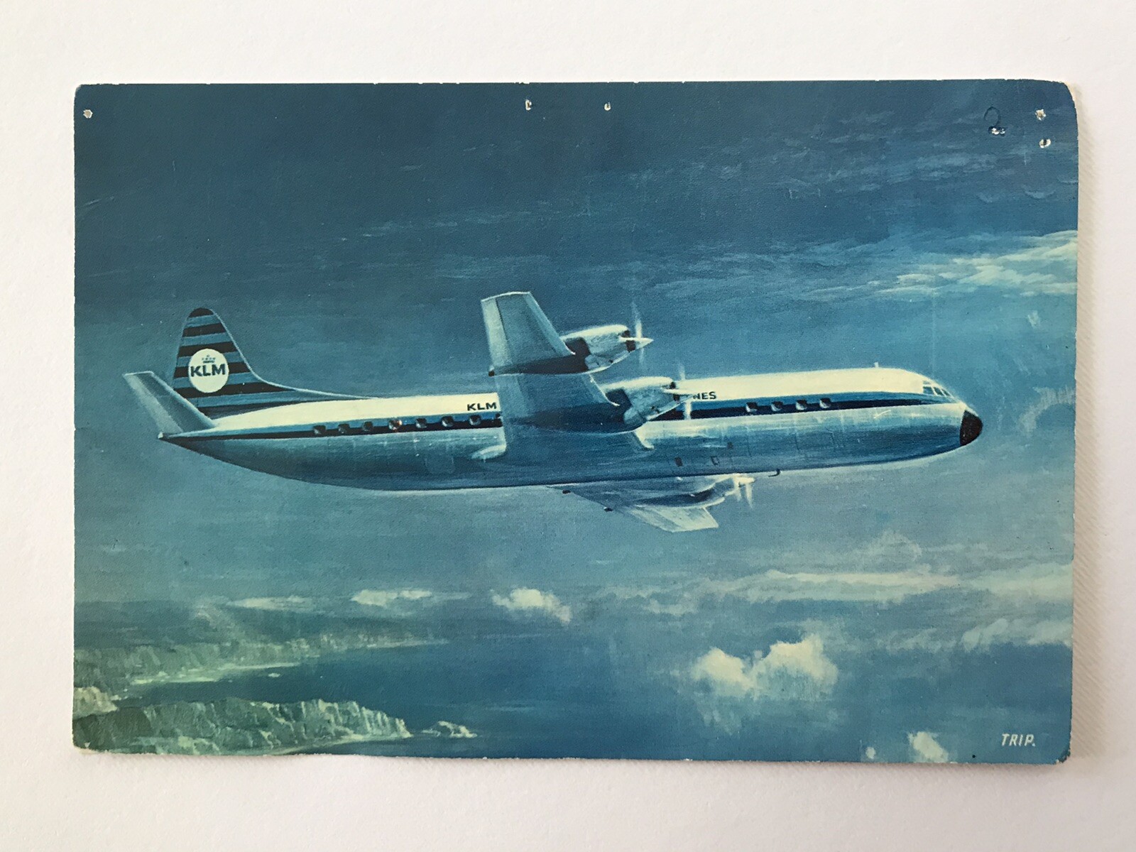 LOT AVIATION POSTCARDS KLM ROYAL DUTCH BOEING 747B, DOUGLAS DC-8, DC-9 ...