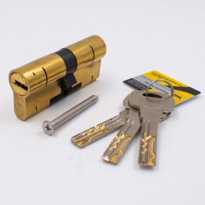 Yale Superior 1 Star High Security Euro Cylinder 35/35 Brass with ...