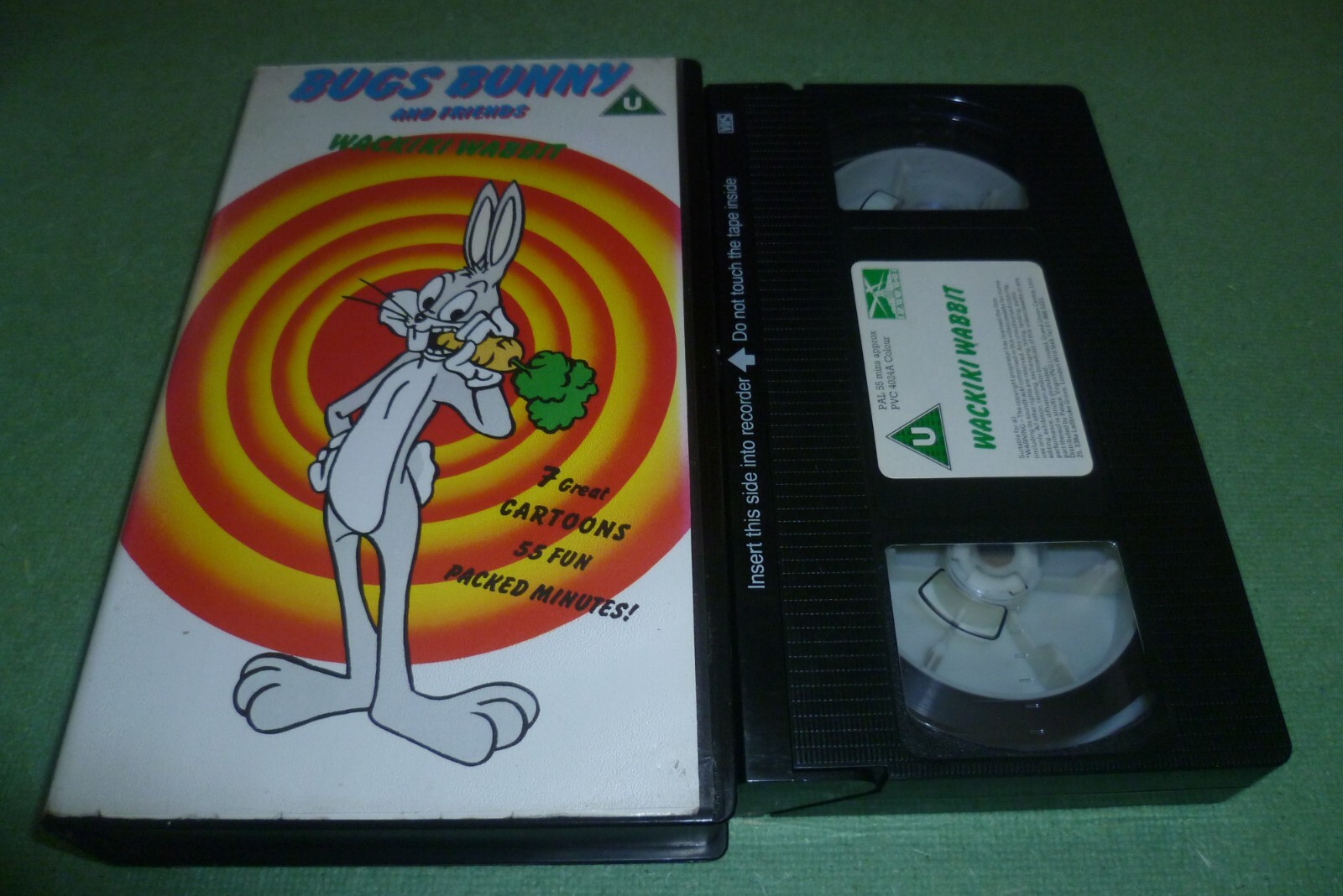 Bugs Bunny And Friends - Wackiki Wabbit (VHS) 7 GREAT CARTOONS | eBay UK