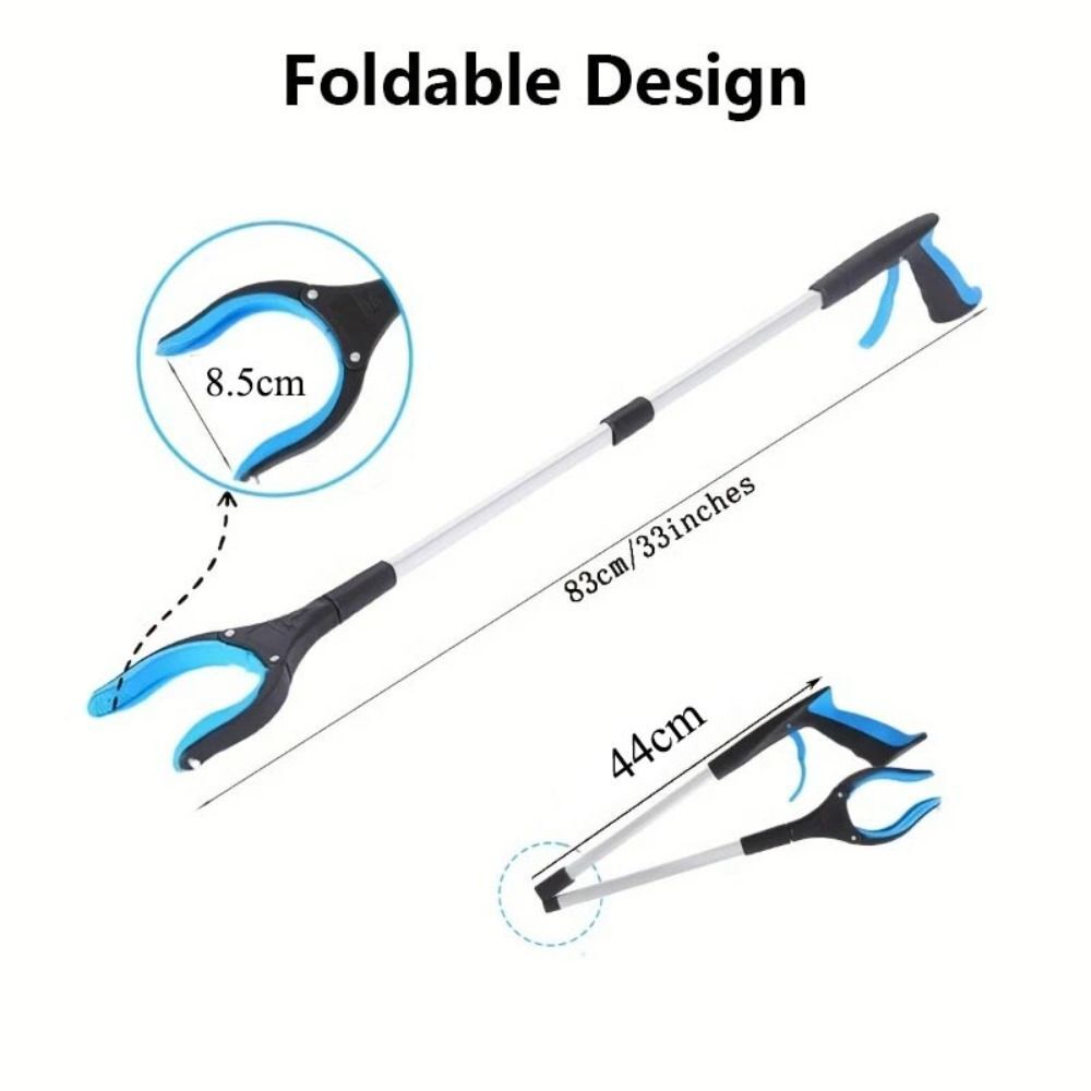 Hand Foldable Grabber Extendable Gripper Extender Portable Garbage ...