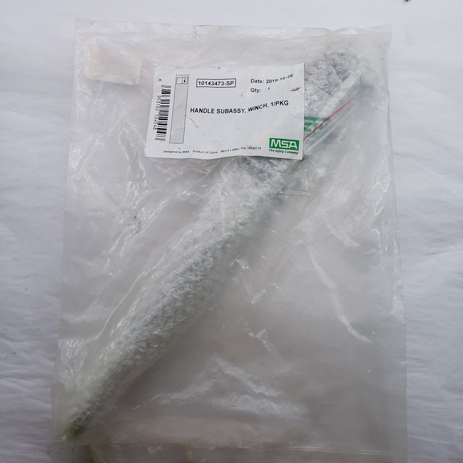 MSA 10143473-SP Handle Subassembly for Winch for sale online | eBay