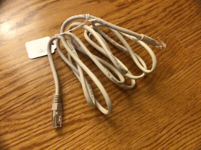 7’ Ethernet Cables Cat 5E RJ-45 Verified ANSI/TIA 568B.2 24AWG 4 Pair ...