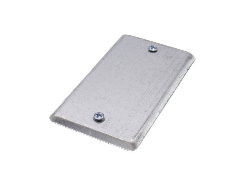 25ct Thomas & Betts 4" x 2-1/8" Utility Box Covers 58 C 1 Blank Raised ...