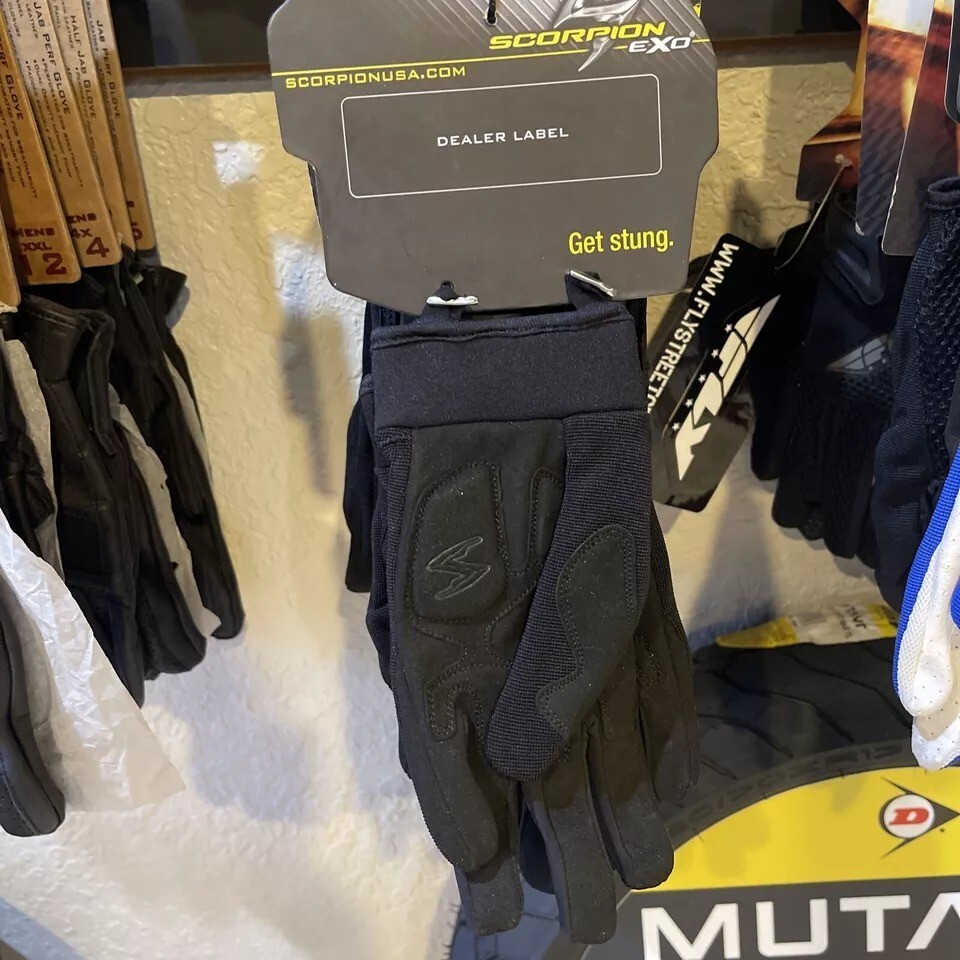 Open Box Scorpion EXO Men's Skrub Motorcycle Gloves Black Size Small | eBay