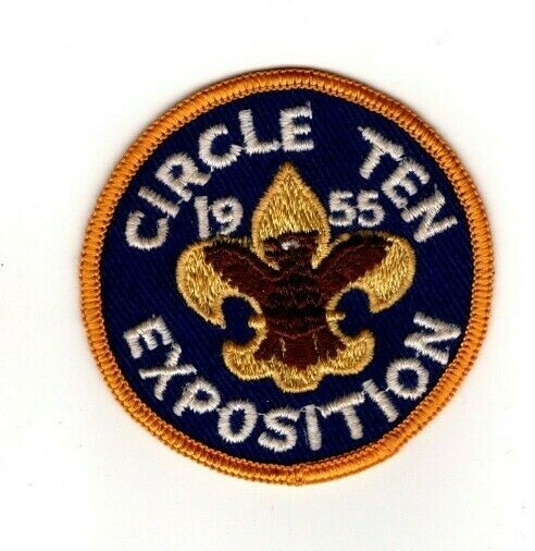BSA, Circle Ten Council Dallas Texas, 1955 Exposition Patch MINT | eBay