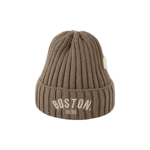 Letter Pullover Caps Solid Color Bonnet Fashion Headwear for Boys Girls ...