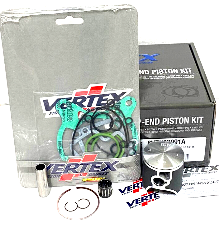 Top End Kit Piston Gasket Kit for KTM 105 SX Std Bore 51.95mm VTK22991A ...