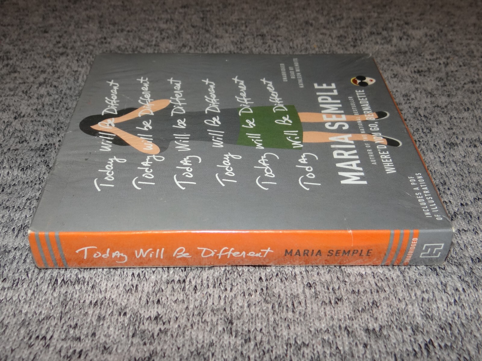 Today Will Be Different by Maria Semple (2016, Compact Disc, Unabridged ...