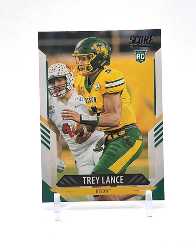 Trey Lance ROOKIE CARD 2021 Panini Score #303 Bison/49ers (RC) | eBay