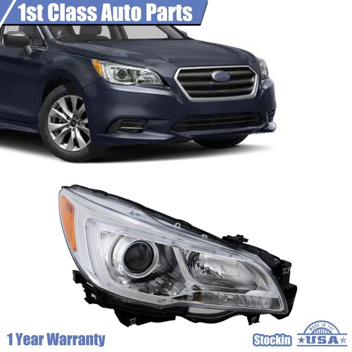 Halogen Headlight Chrome Interior For 2015-17 Subaru Legacy Outback ...