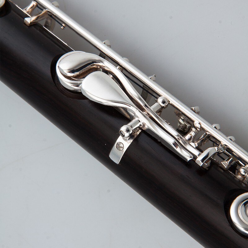 Flute -Ebony flute professional C key 17 hole flute instrument with box ...