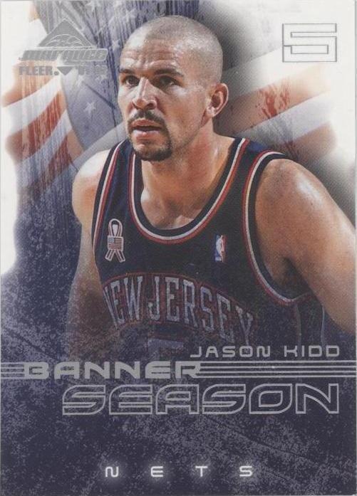 2001-02 Fleer Marquee - Banner Season Jason Kidd #17 BS for sale online ...
