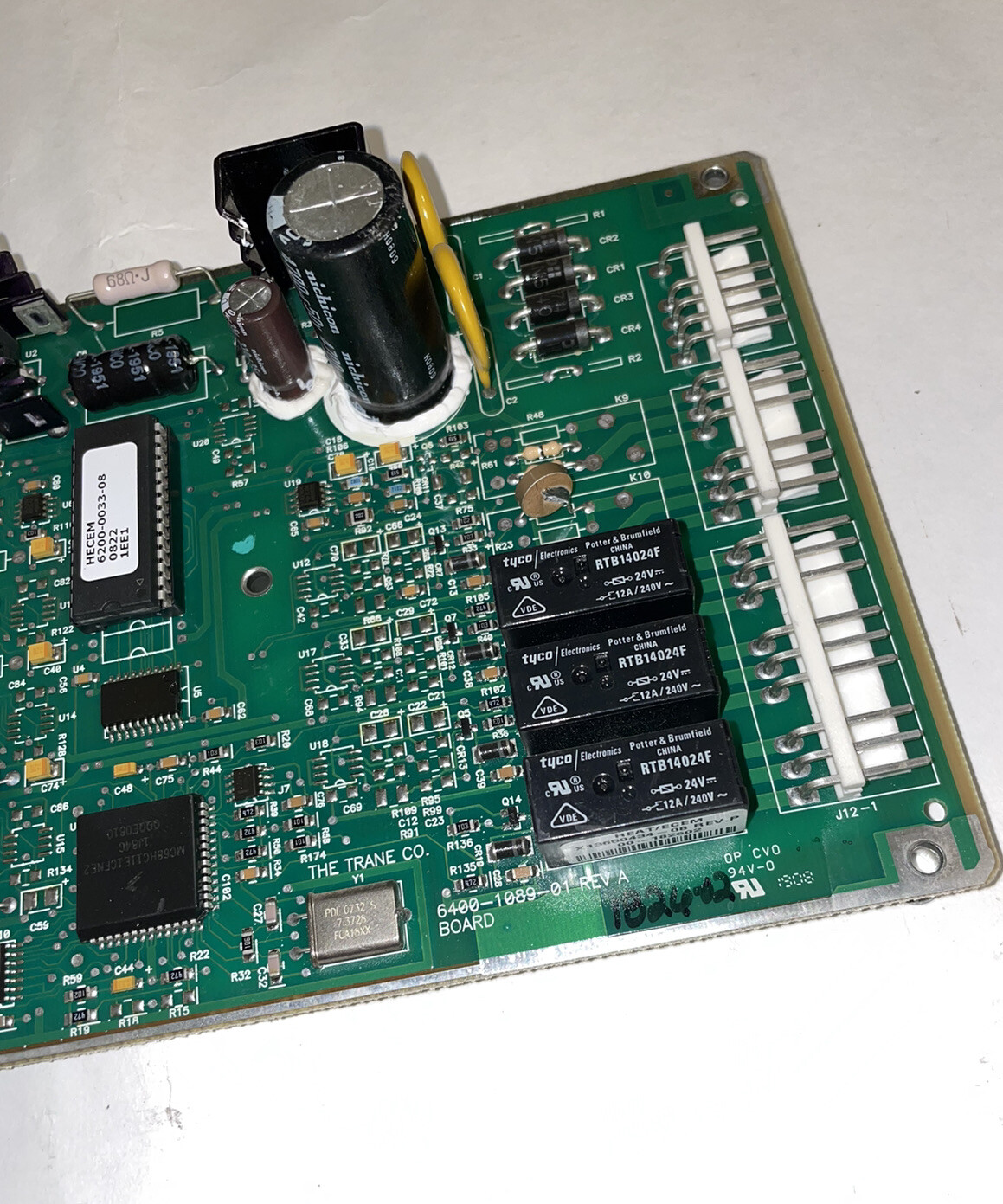 Trane 6400-1089-01 Rev A Circuit Board Chiller Controller | eBay
