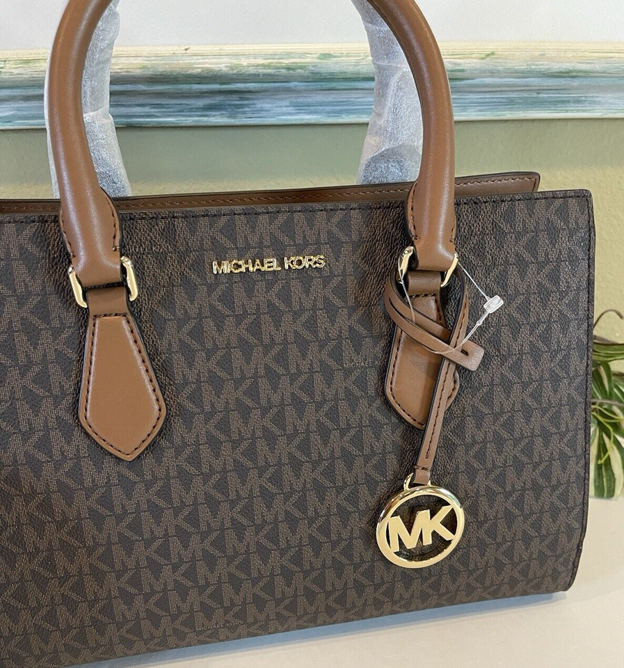 MICHAEL KORS SHEILA MEDIUM TRIPLE COMPARTMENT SATCHEL SHOULDER BAG MK ...