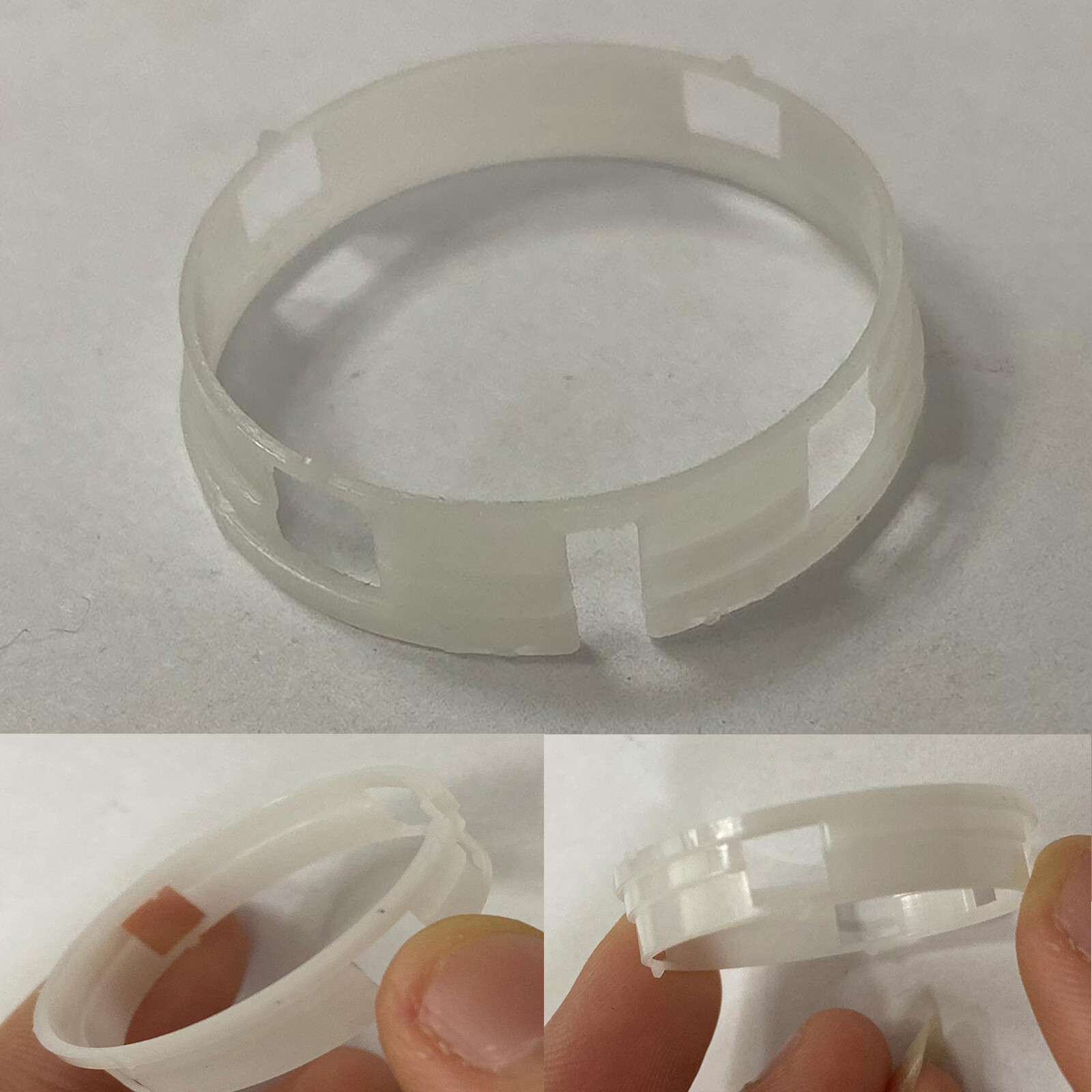 For NH35 41MM Watch Movement White Plastic Inner Cover Spacer Ring 1/10 ...