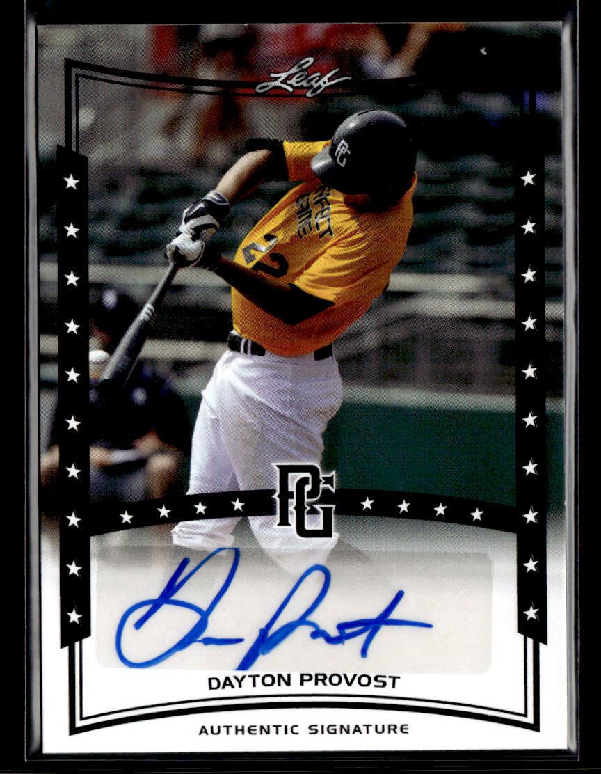 2014 Leaf Perfect Game Showcase Autographs #ADP1 Dayton Provost | eBay